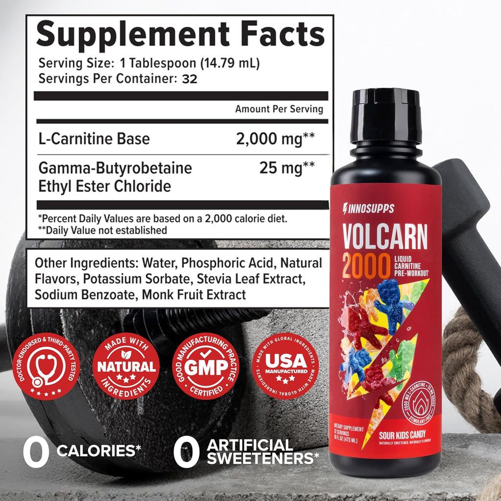 2000 mg l-carnitine per serving