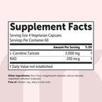2000 mg L-Carnitine Tartrate supplement