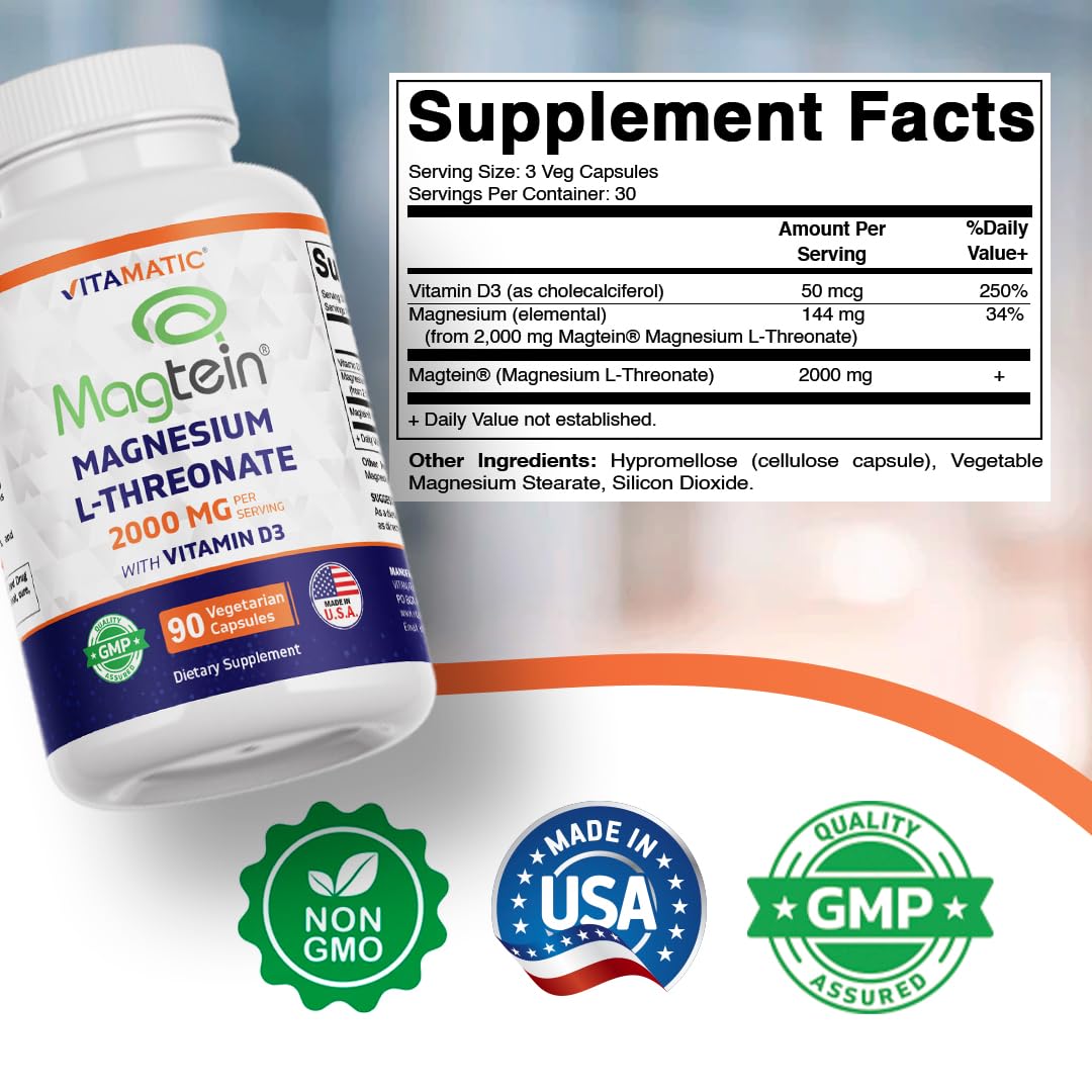 2000 mg magnesium for brain health
