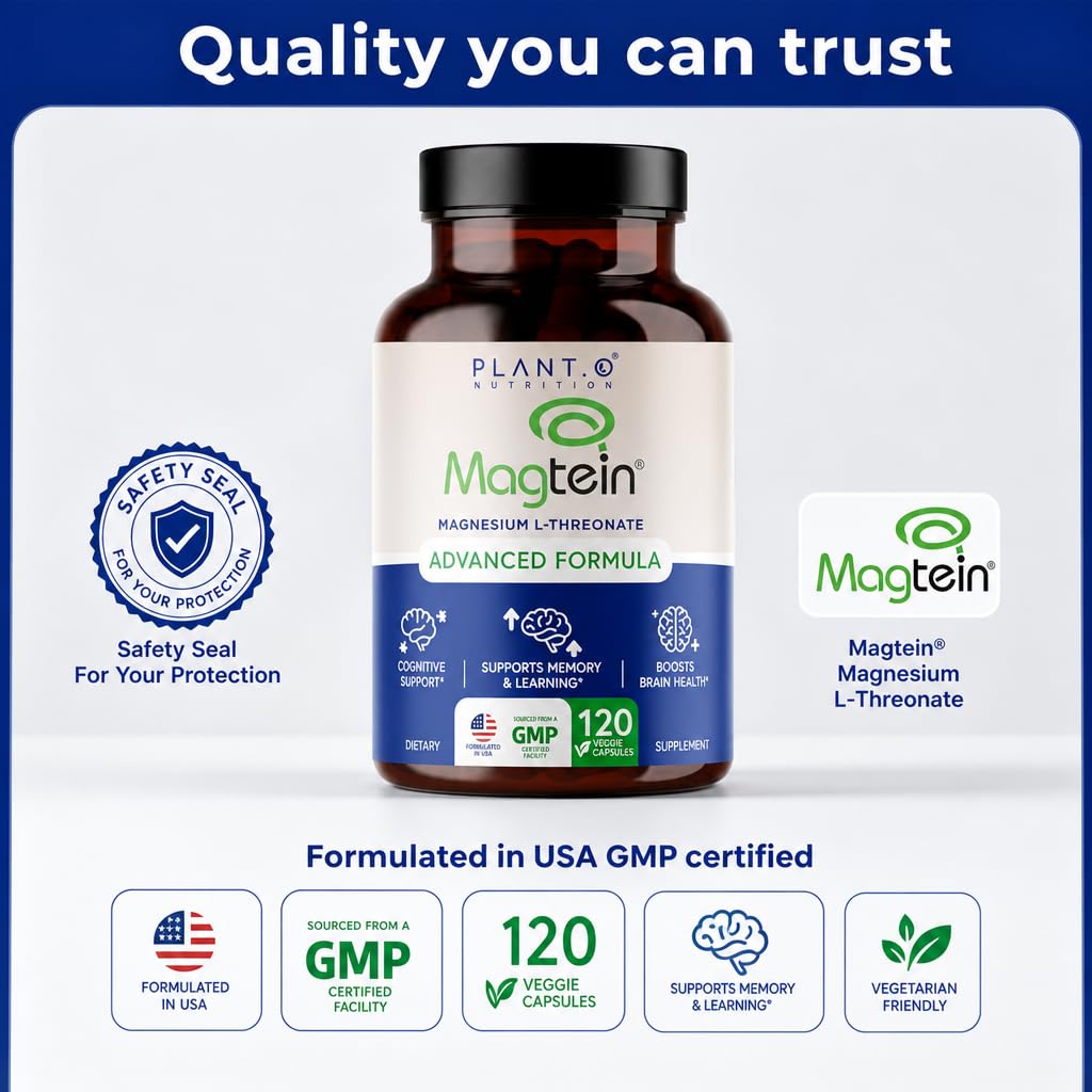 2000 mg Magnesium L-Threonate capsules
