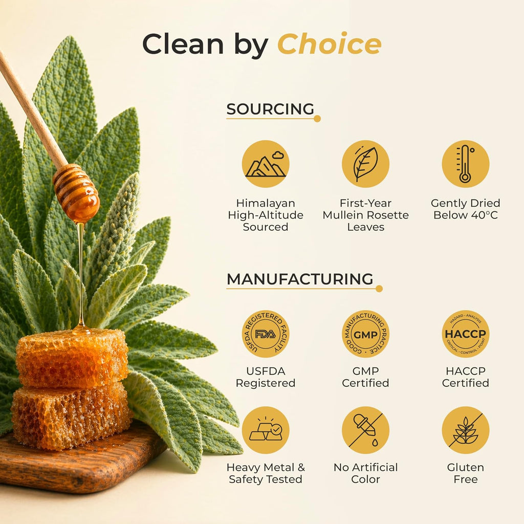 2000 mg Mullein honey stick dosage
