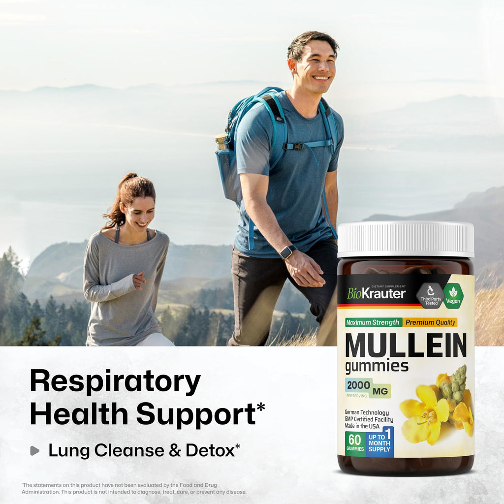 2000 mg mullein supplement benefits
