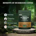 2000 mg mushroom coffee serving size