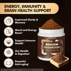2000 mg mushroom powder benefits