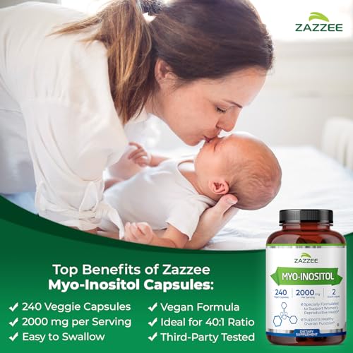 2000 mg Myo-Inositol capsules
