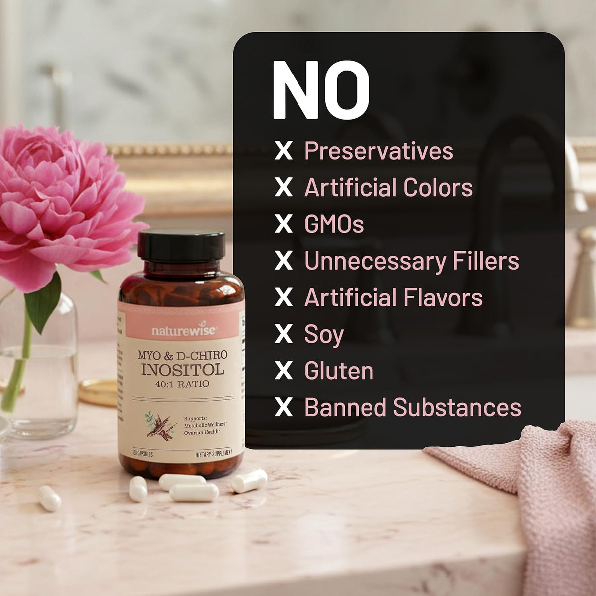 2000 mg myo-inositol capsules