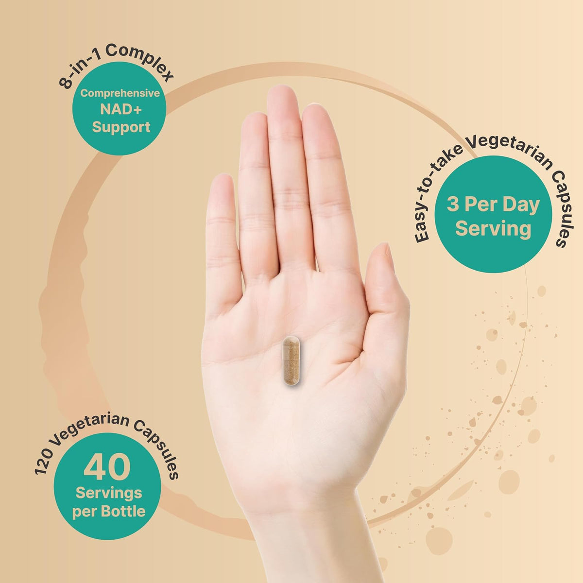 2000 mg NAD+ for cellular health