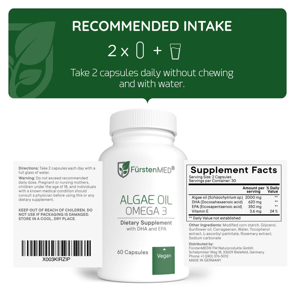 2000 mg omega 3 algae oil