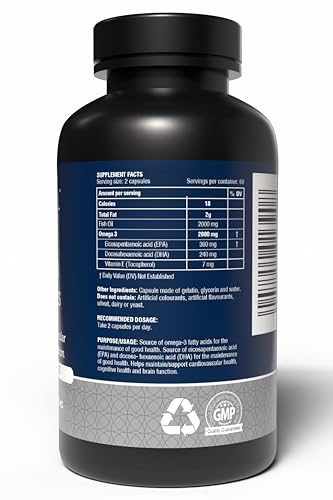 2000 mg Omega 3 health benefits