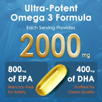 2000 mg Omega 3 health benefits