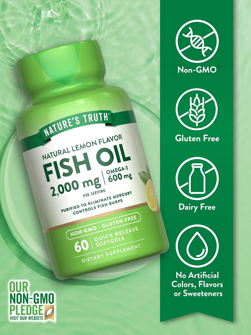 2000 mg omega 3 softgels