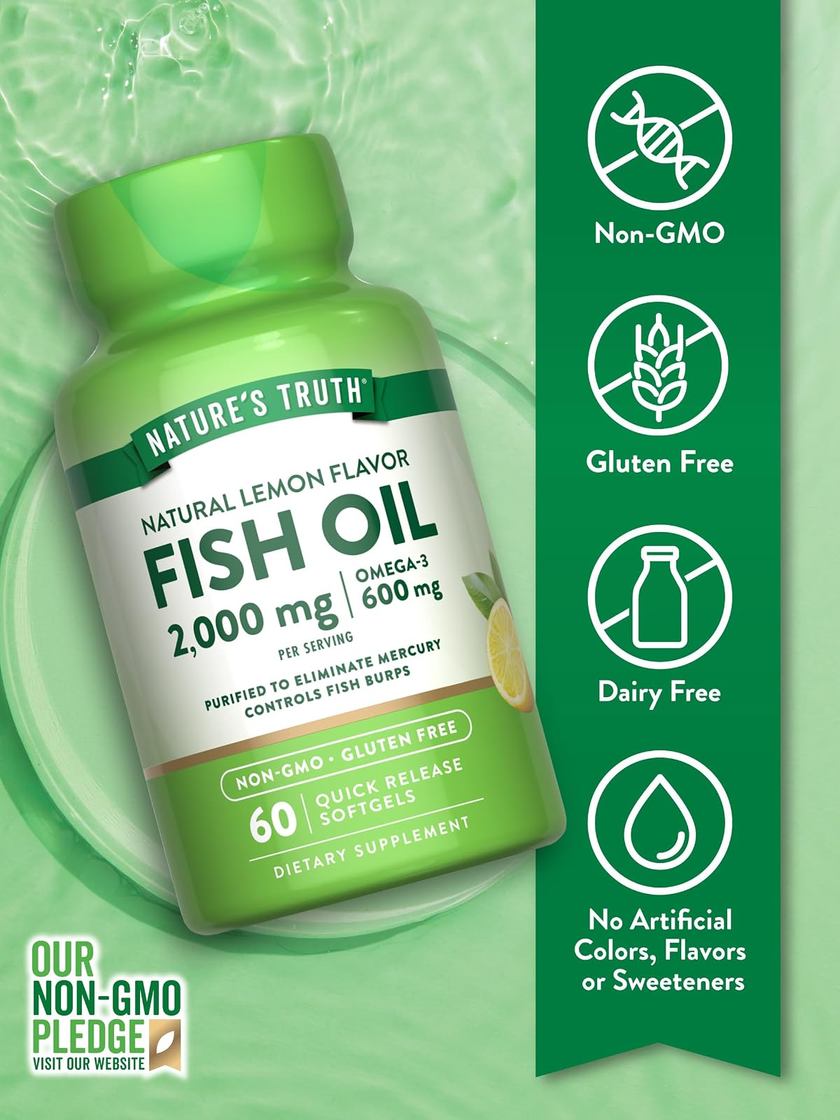 2000 mg omega 3 softgels
