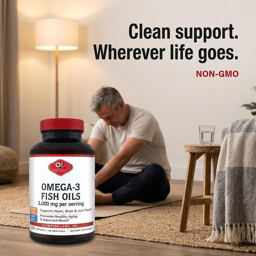 2000 mg omega-3 softgels