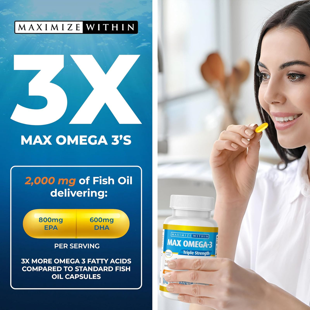 2000 mg omega 3 softgels