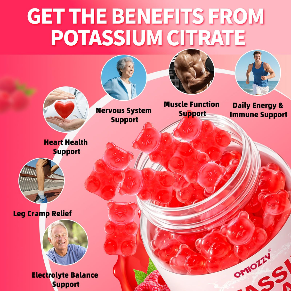 2000 mg potassium citrate for muscle health