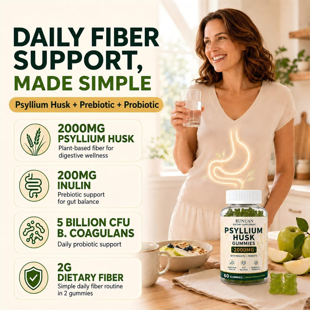 2000 mg Psyllium dietary supplement