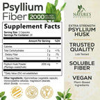 2000 mg psyllium husk powder benefits