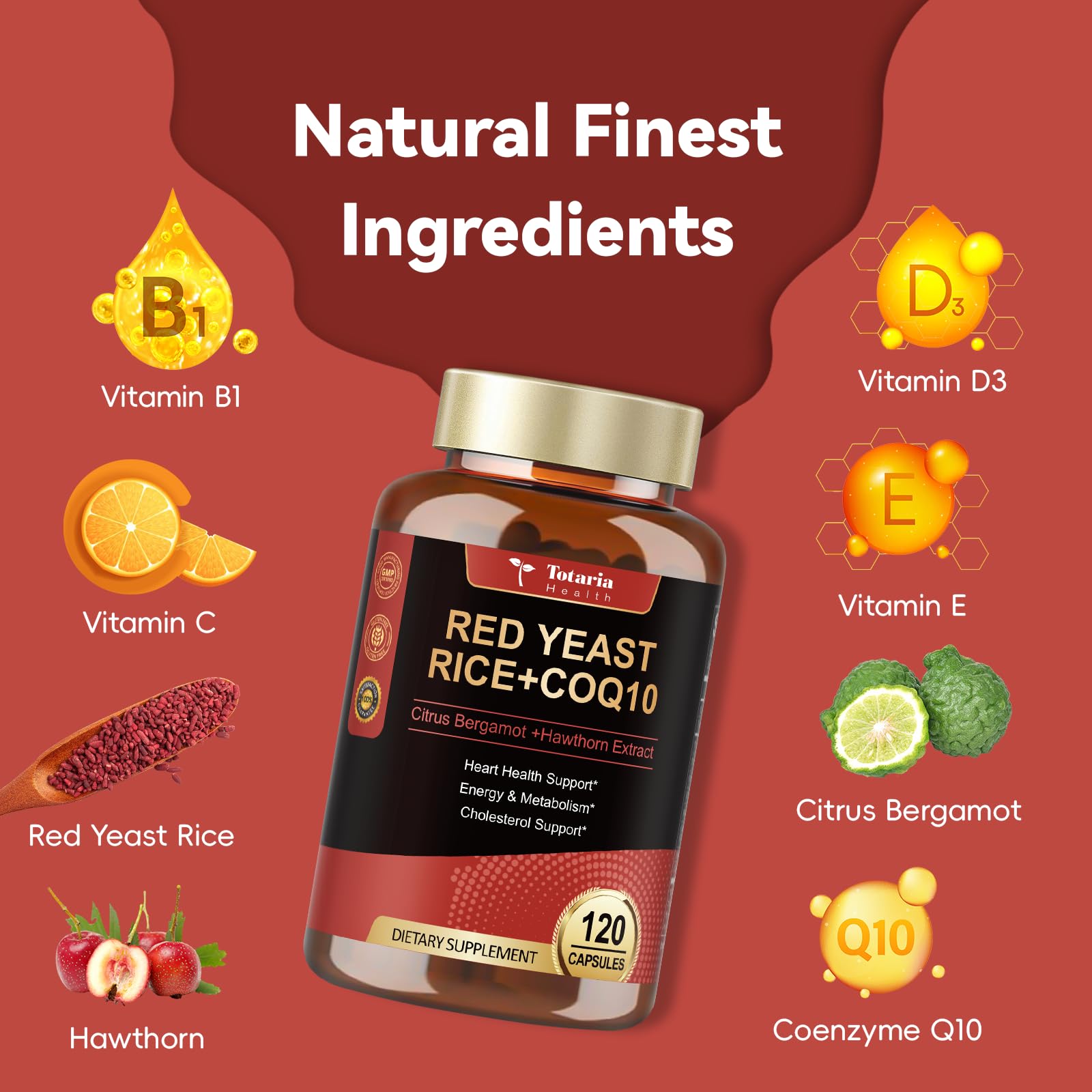 2000 mg Red Yeast Rice supplement