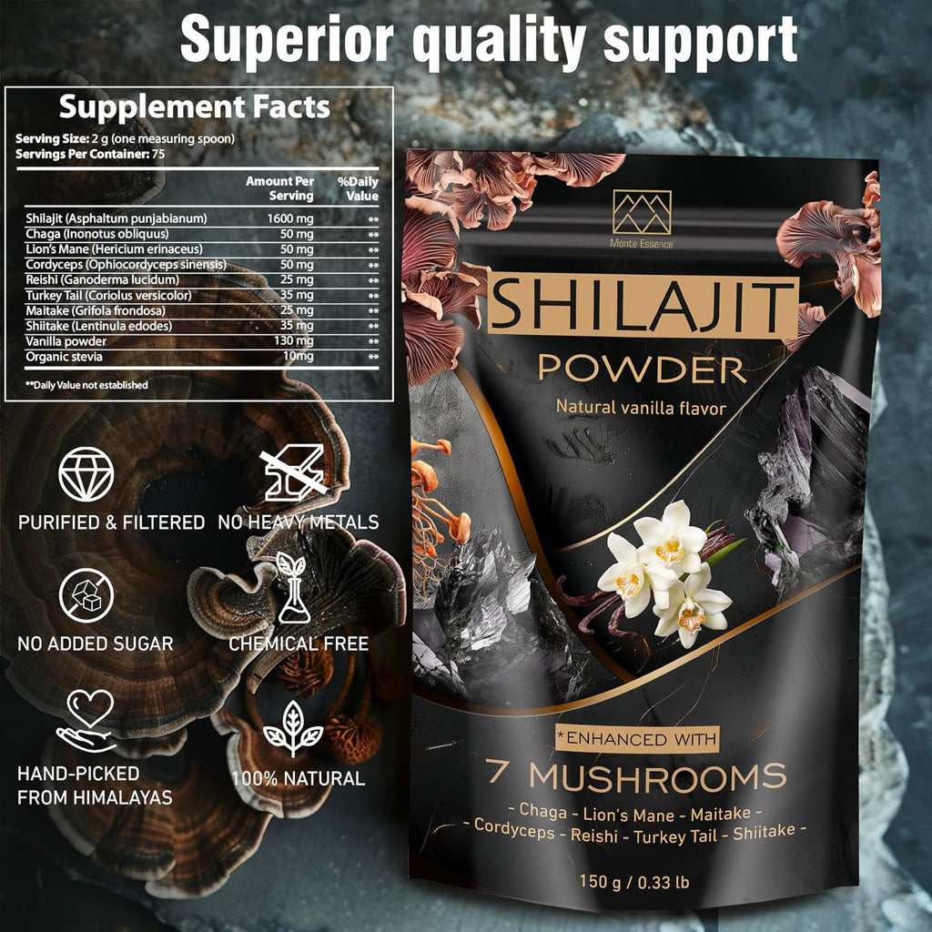 2000 mg shilajit for vitality