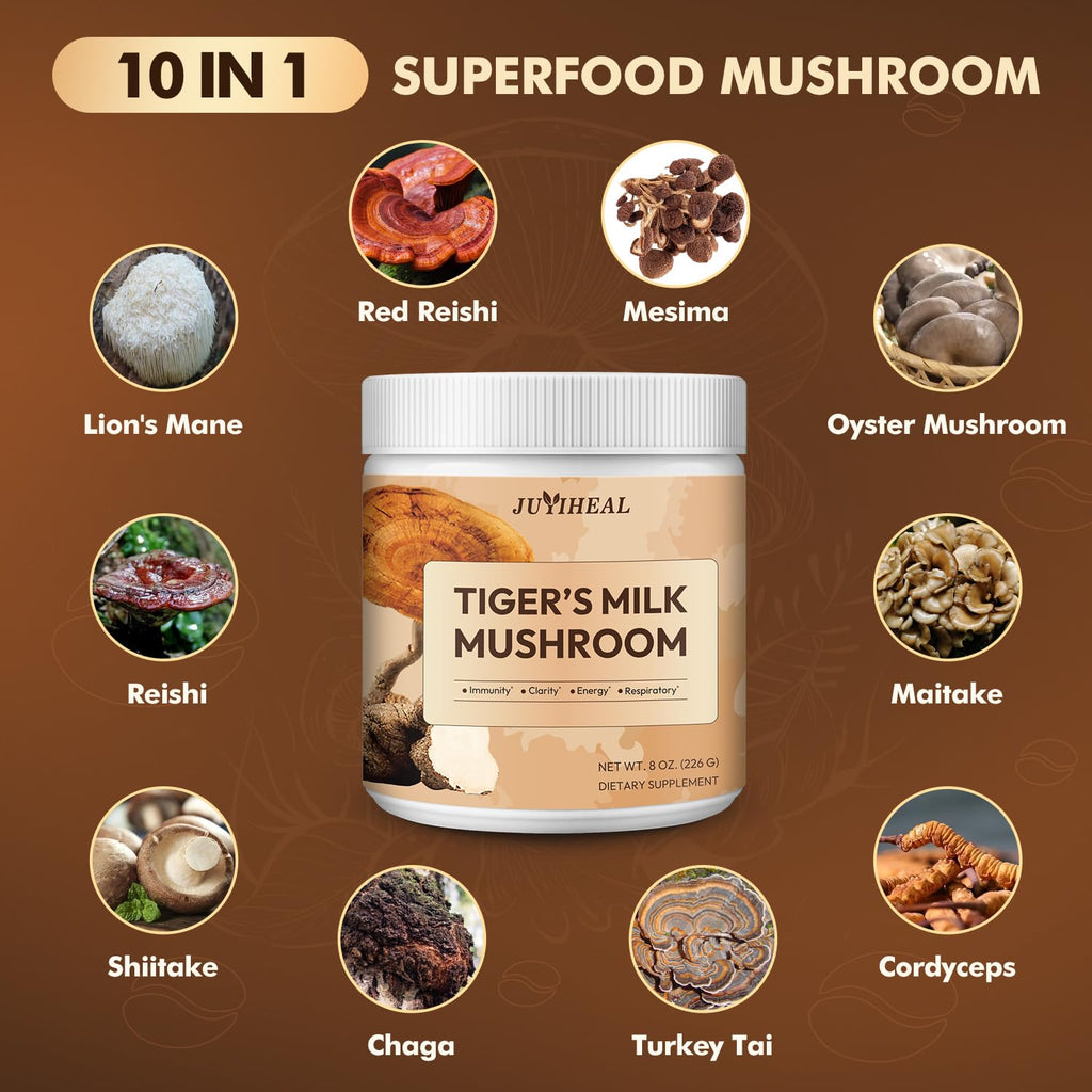 2000 mg Tiger Milk Mushroom supplement