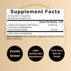 2000 mg Tongkat Ali capsules