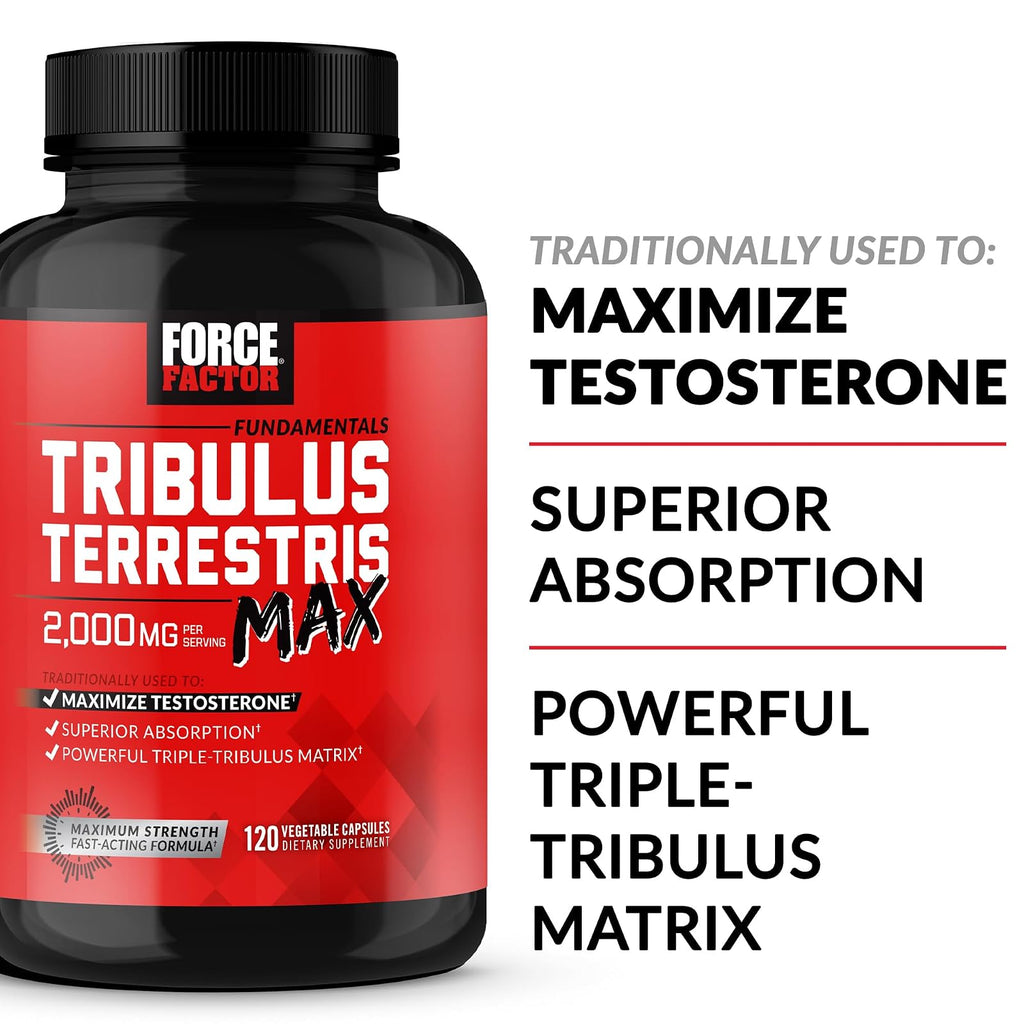 2000 mg Tribulus for muscle support