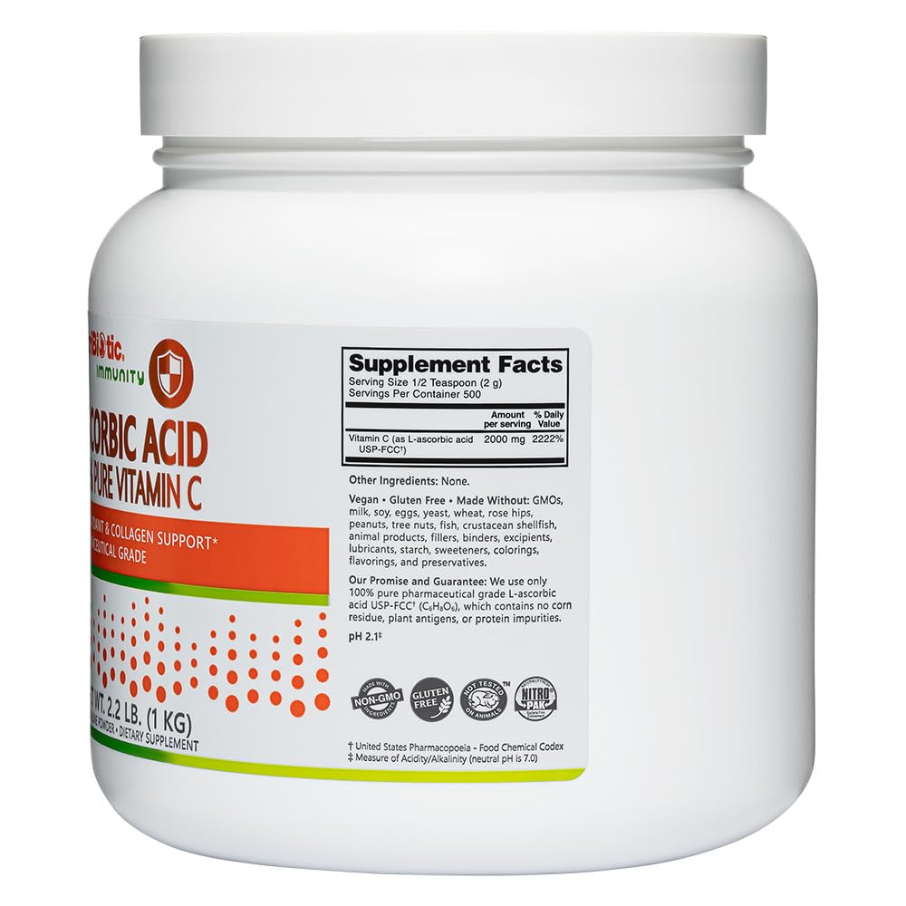 2000 mg vitamin C for immunity