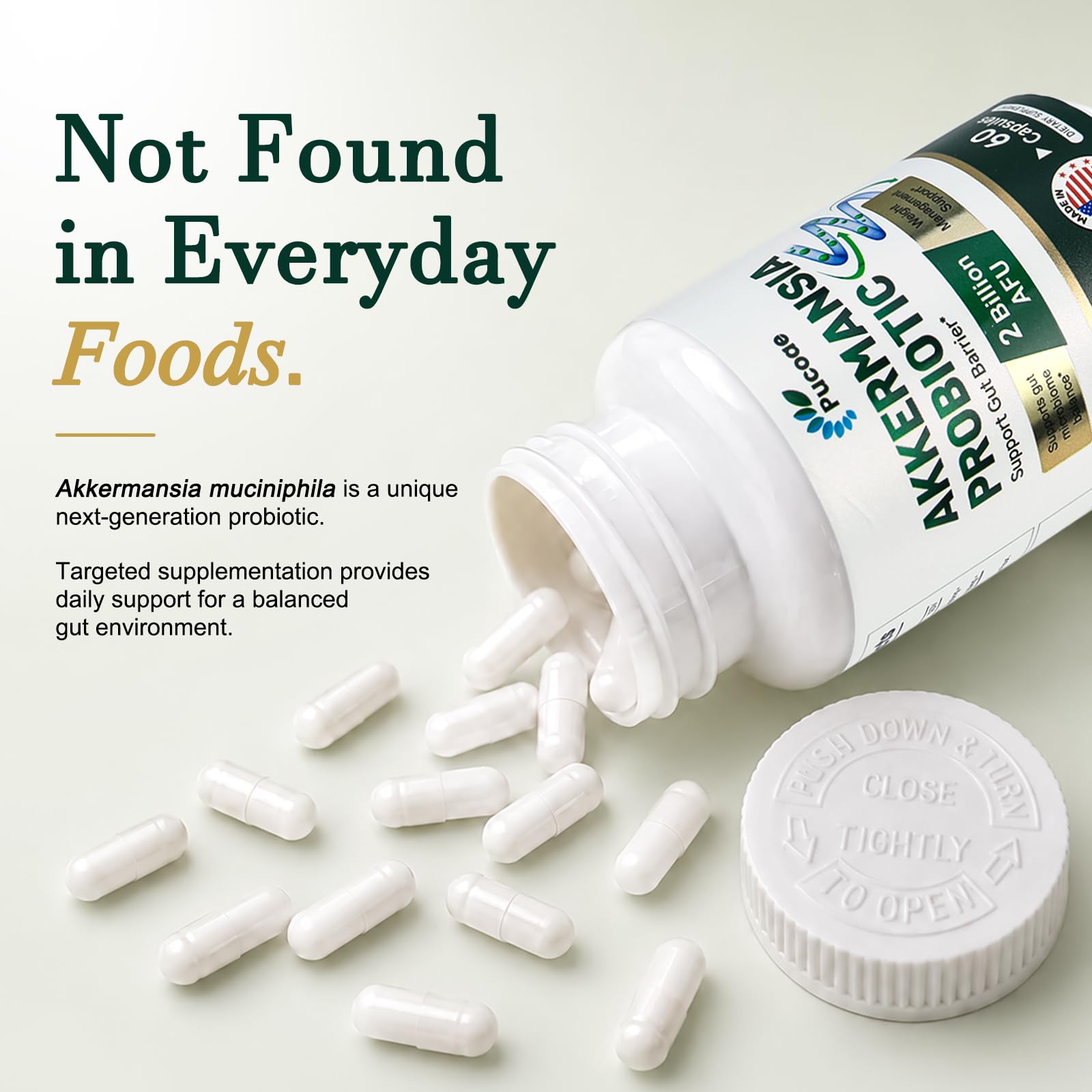 2000 million AFU probiotic capsules