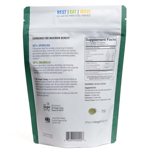 2000 tablets of chlorella goodness