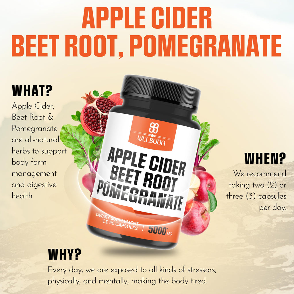 2000mg apple cider vinegar detox
