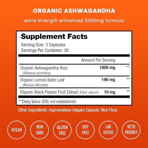 2000mg ashwagandha for adrenal health