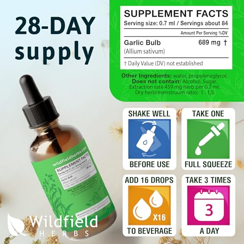 2000mg garlic extract for wellness