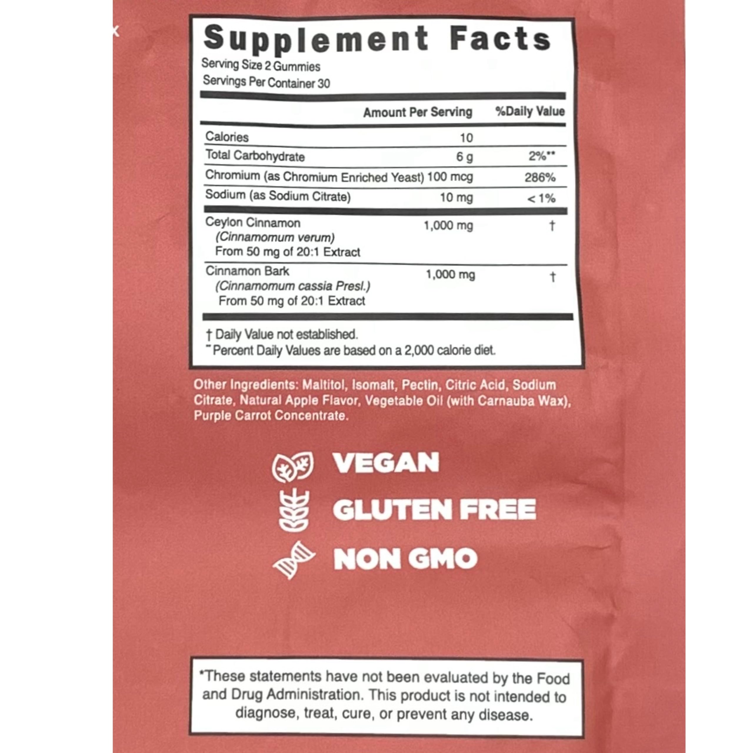 2000mg immune support cinnamon gummies