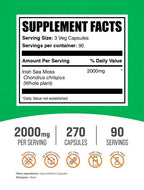 2000mg sea moss per serving