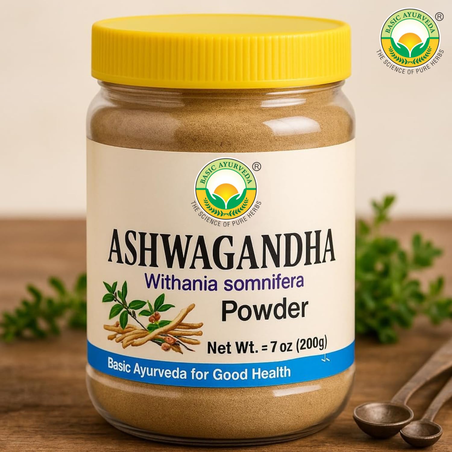 200g ashwagandha supplement package