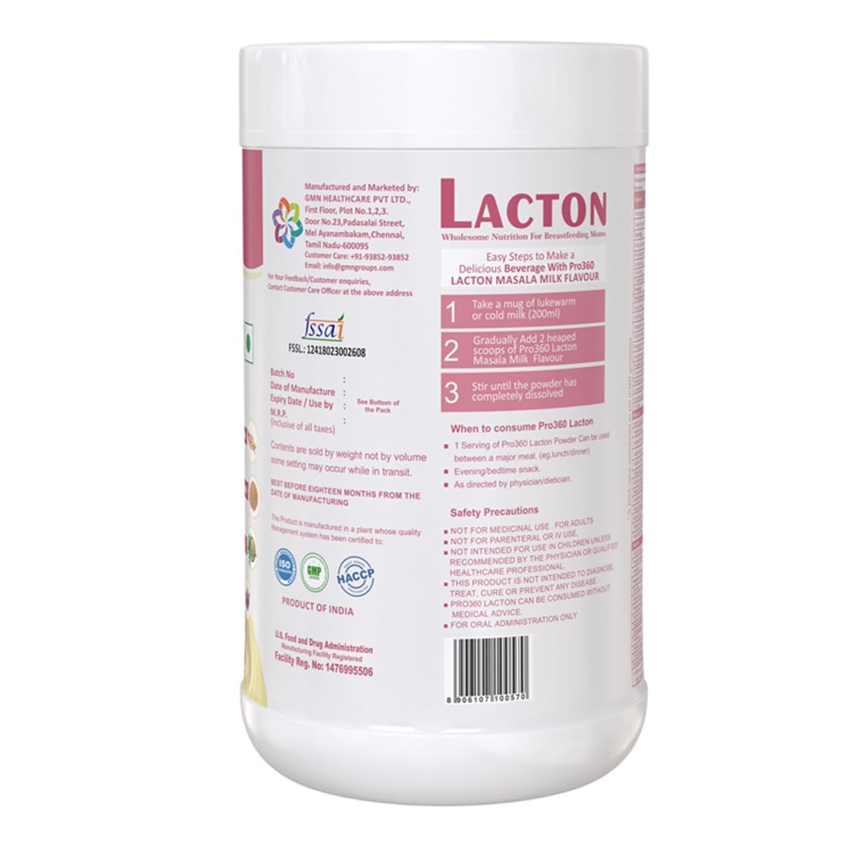 200g blended protein supplement