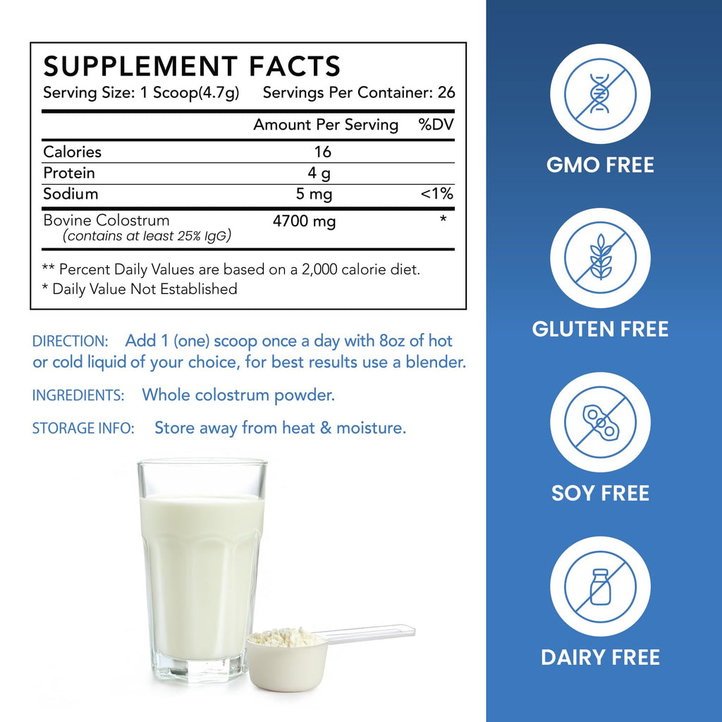 200g colostrum powder for vitality