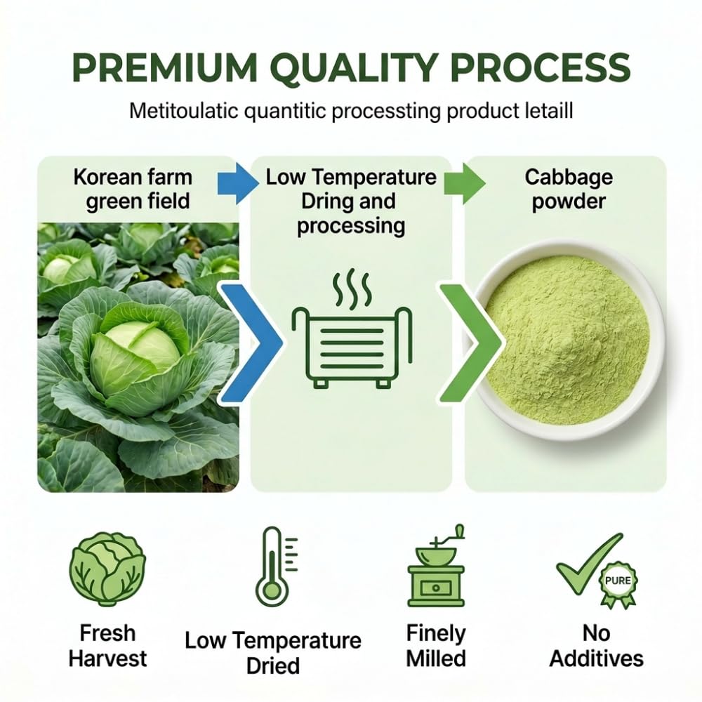 200g Korean cabbage greens supplement