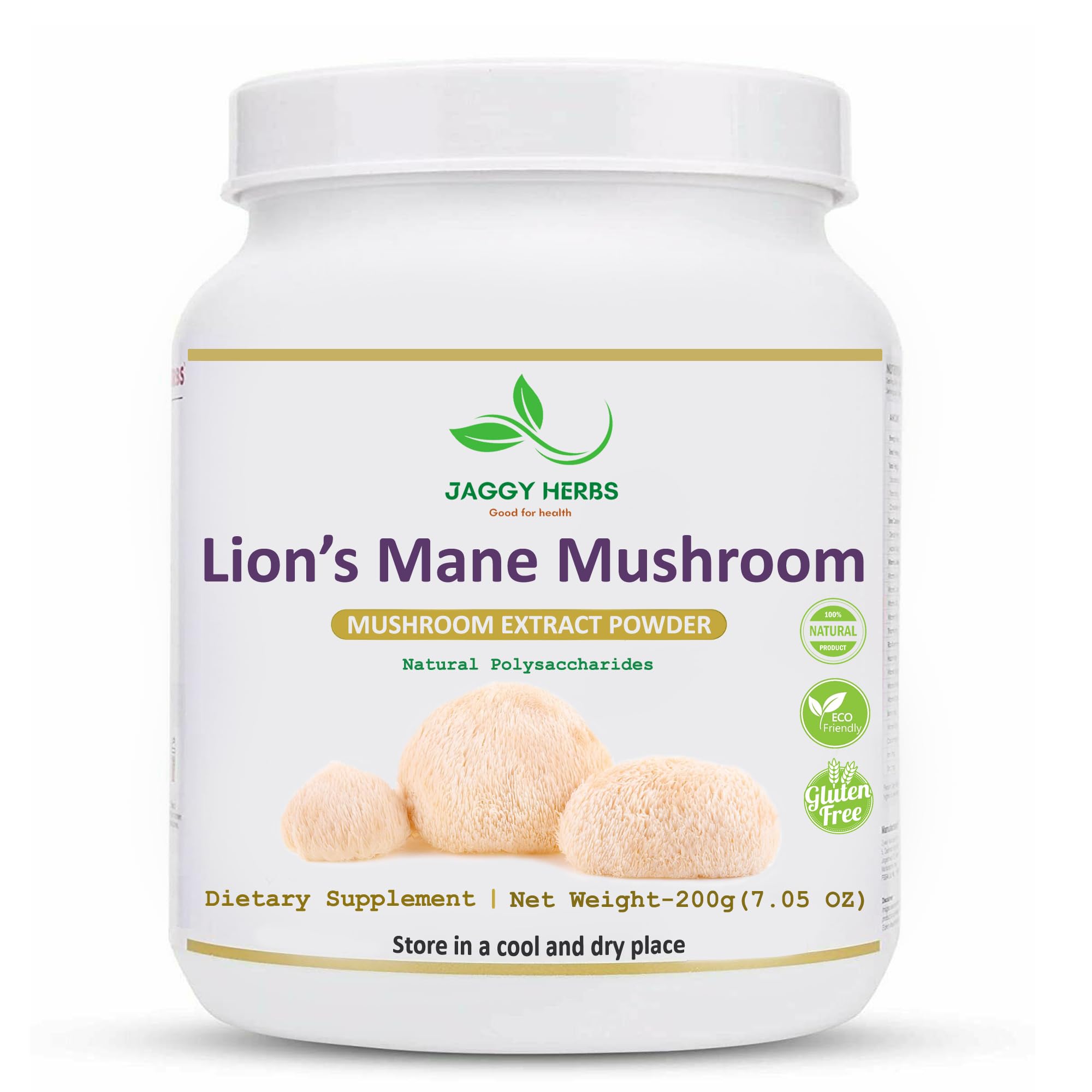 200g Lion's Mane mushroom powder