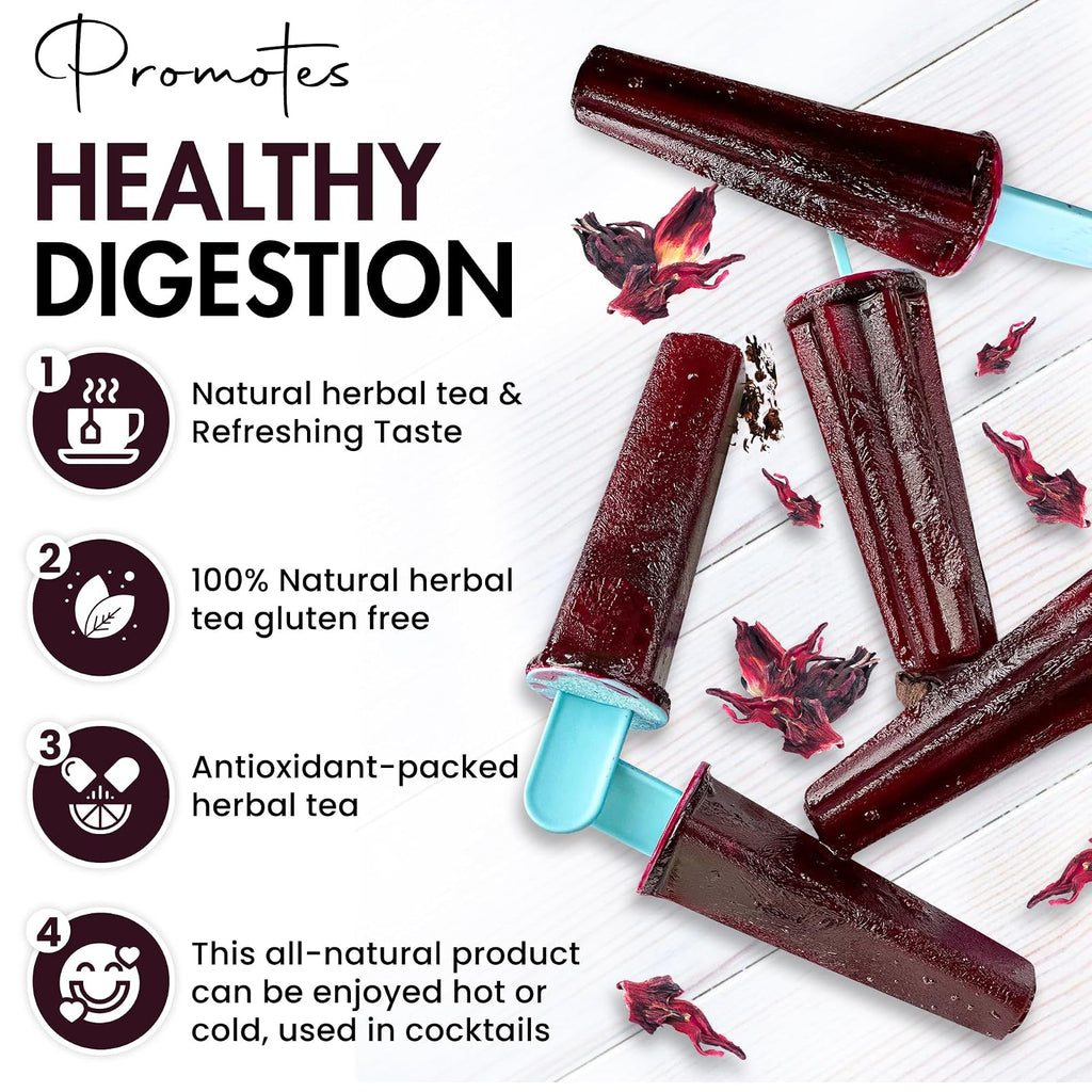 200g organic hibiscus dried flowers
