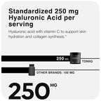 200g Toniiq hyaluronic acid supplement