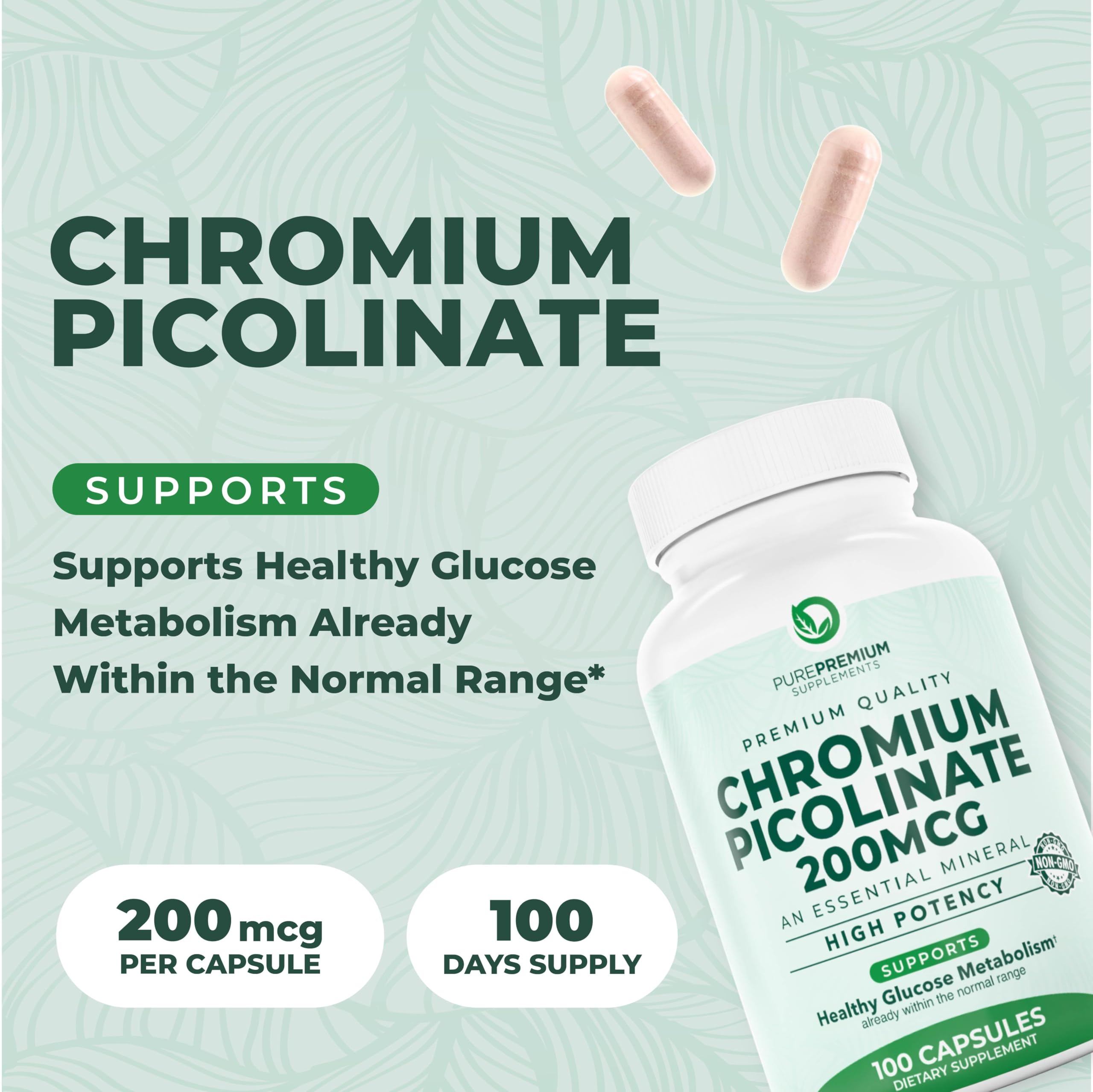 200mcg chromium for weight management