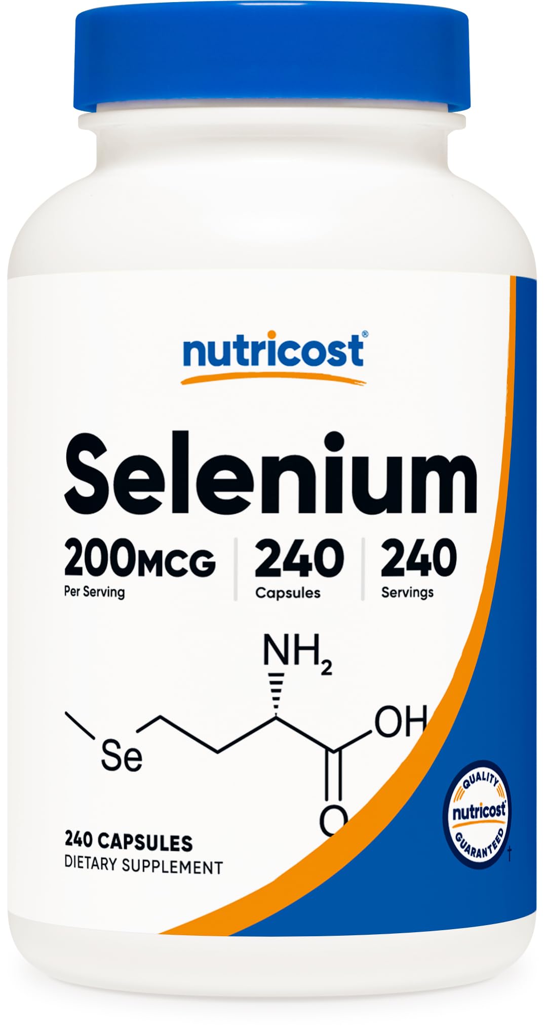 200mcg selenium supplement for health