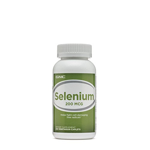 200mcg selenium tablets for antioxidant support