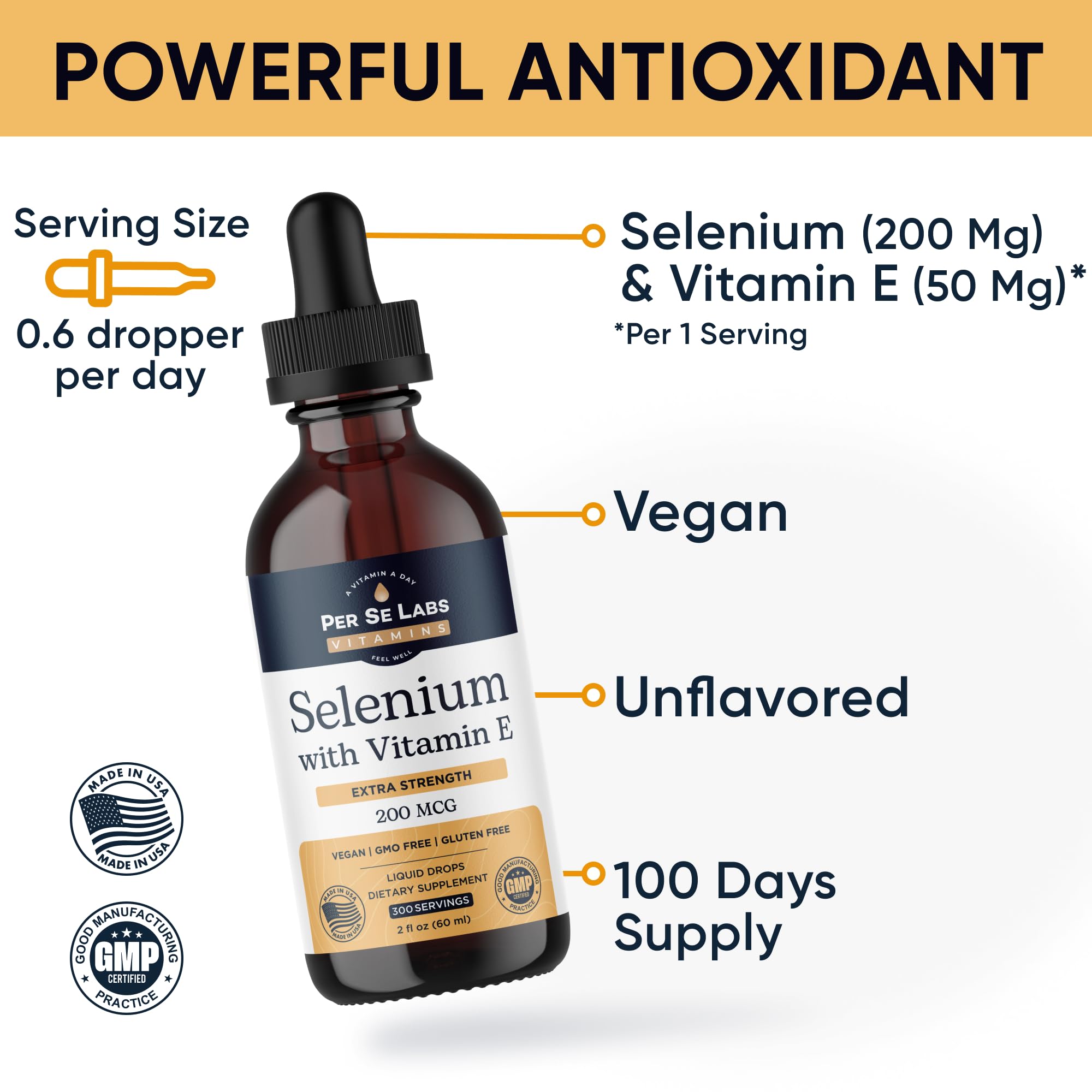 200mcg selenium with vitamin E