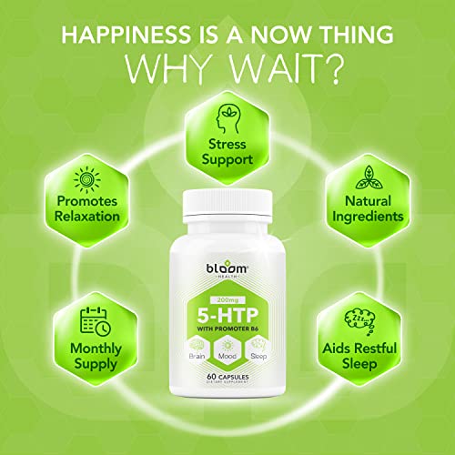 200mg 5-HTP for stress relief