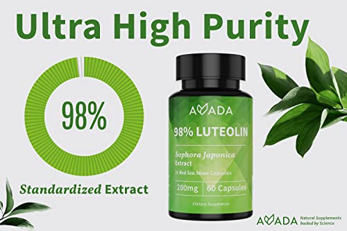 200mg luteolin for wellness support