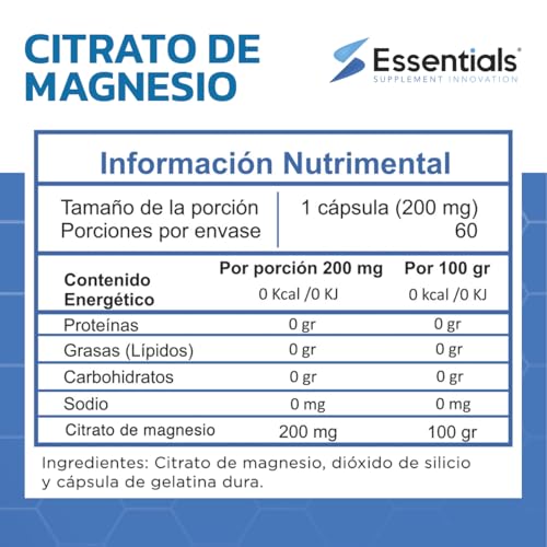 200mg magnesium capsules for energy
