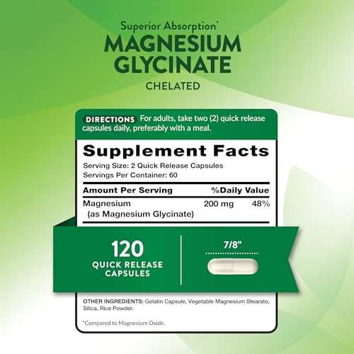 200mg magnesium for muscle relaxation