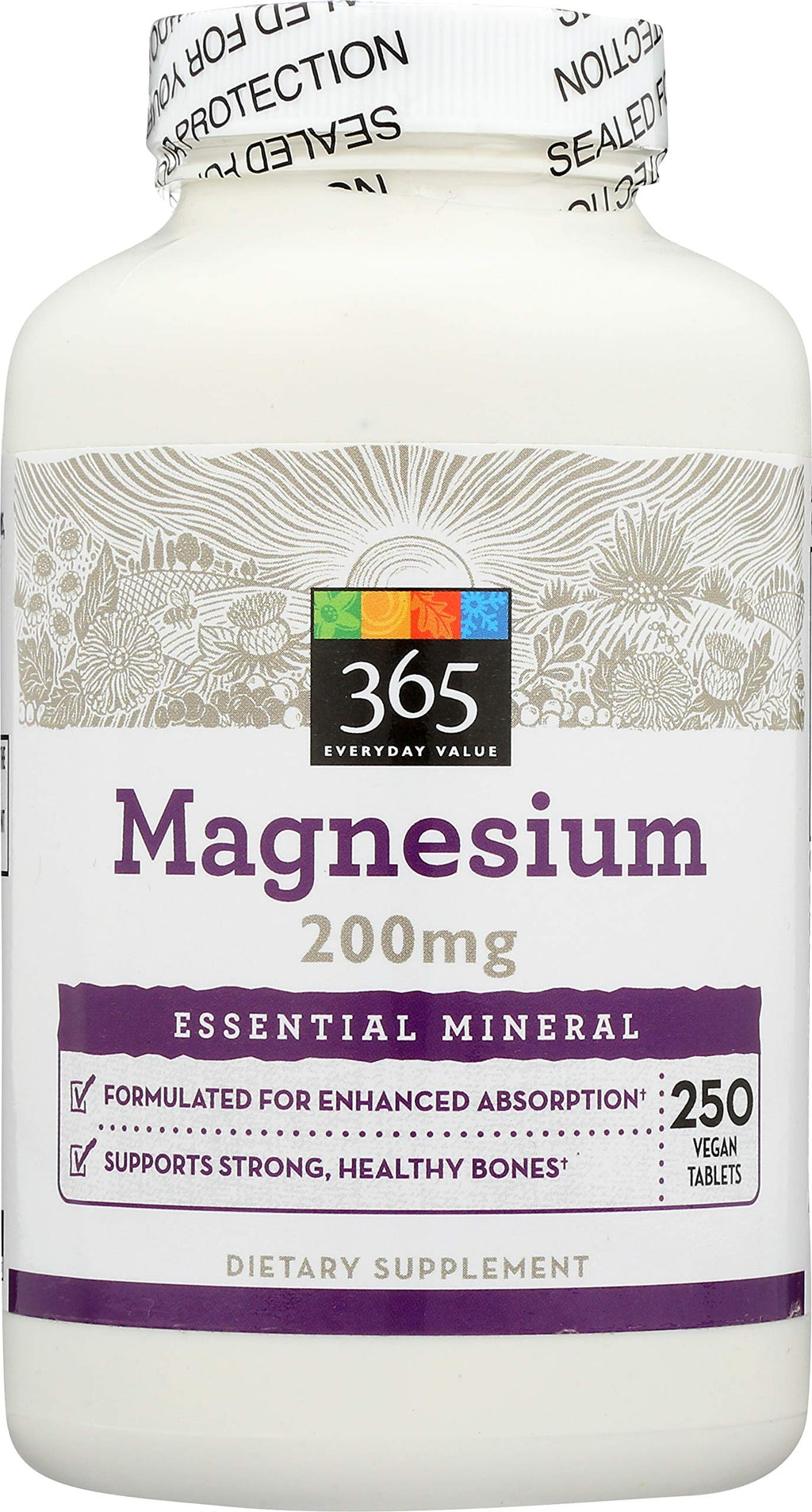 200mg magnesium supplement for wellness